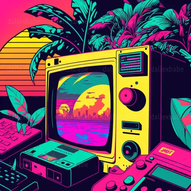 90s Tech Screensavers Midjourney Prompt | PromptBase