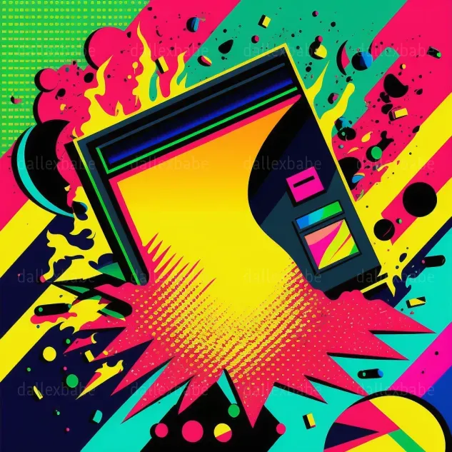 90s Tech Screensavers Midjourney Prompt | PromptBase