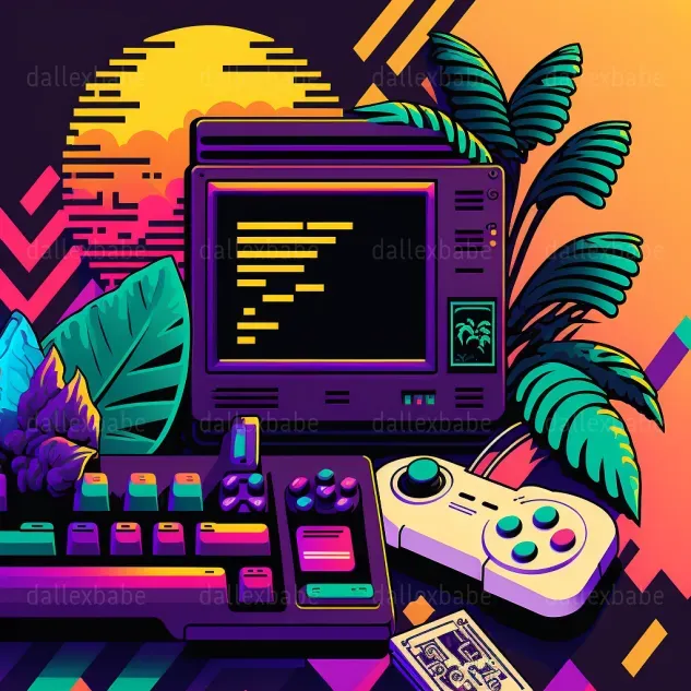 90s Tech Screensavers Midjourney Prompt | PromptBase