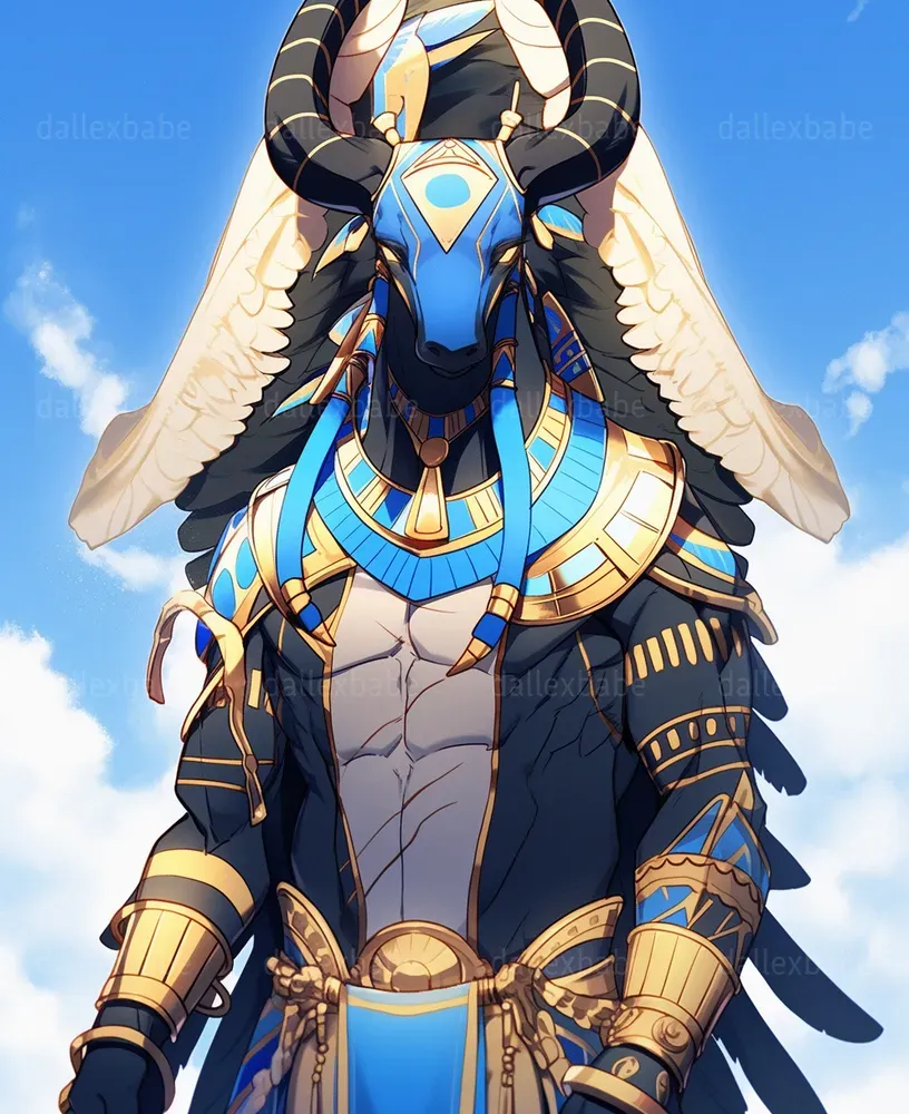Anime Style Egyptian Gods Midjourney Prompt | PromptBase