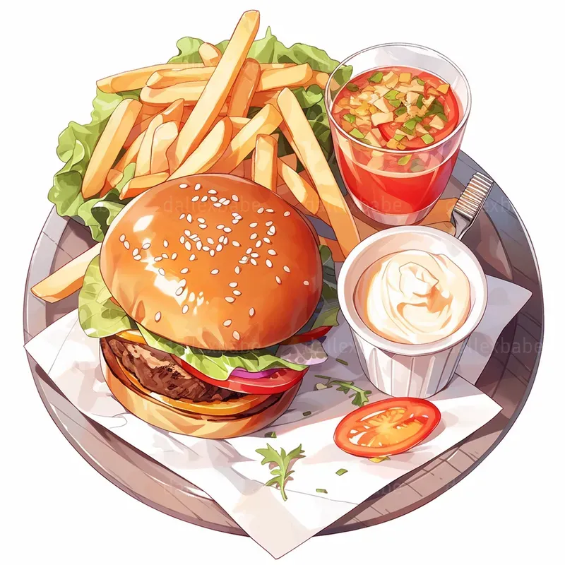 Anime Food Illustrations Midjourney Prompt Promptbase