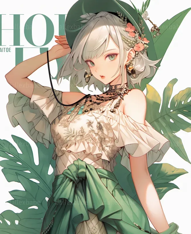 Anime Fashion Magazine Covers Midjourney Prompt | PromptBase