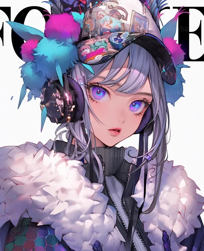 Anime Fashion Magazine Covers Midjourney Prompt | PromptBase