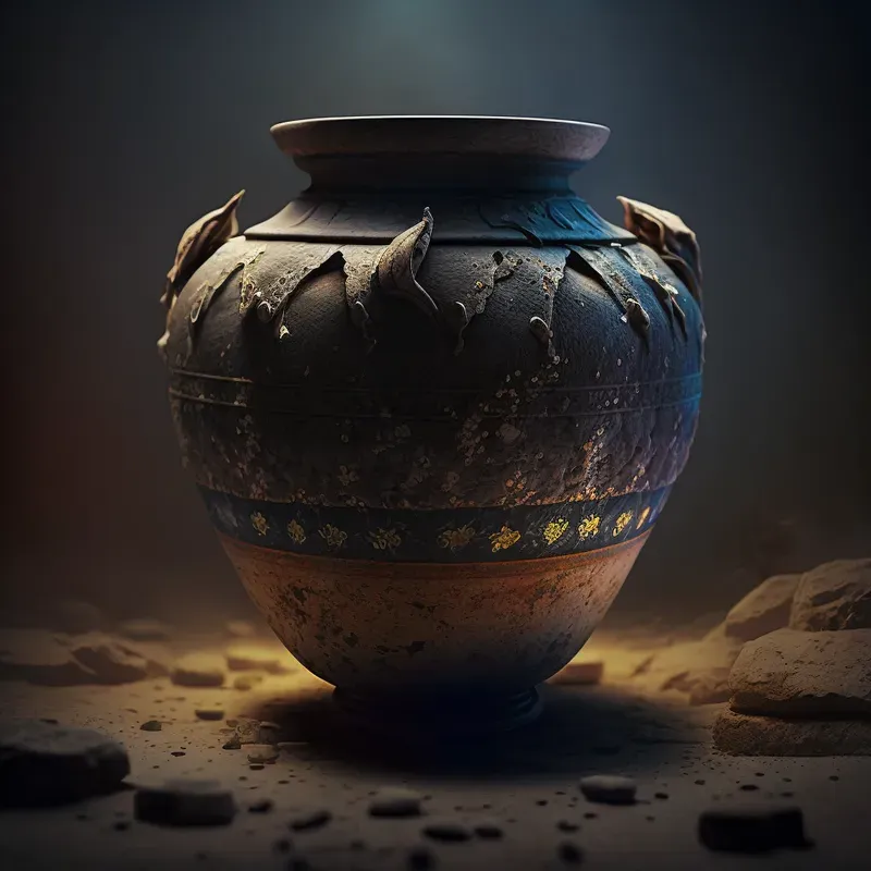 Alien Pottery Midjourney Prompt | PromptBase