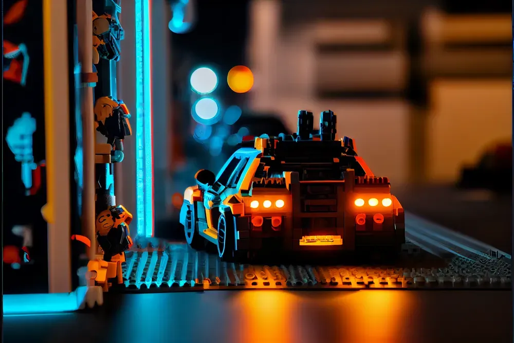 Cinematic Lego Art Style Midjourney Prompt | PromptBase