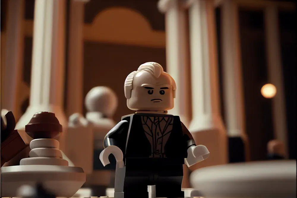Cinematic Lego Art Style Midjourney Prompt | PromptBase