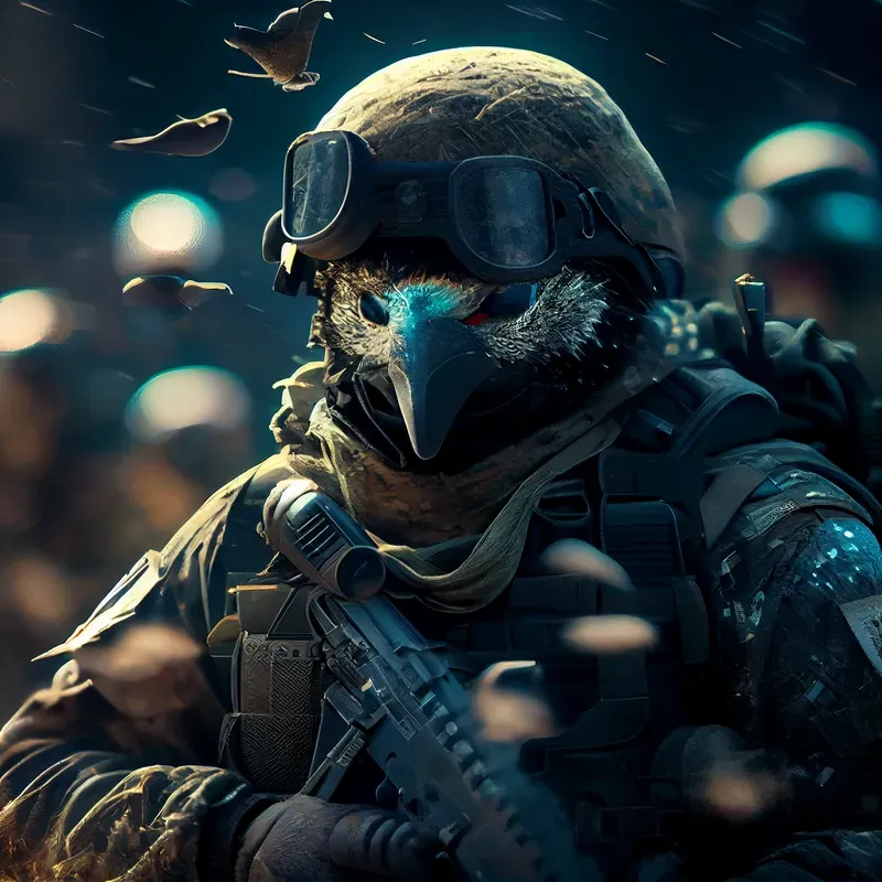 Epic Animal Special Ops Soldier Midjourney Prompt | PromptBase