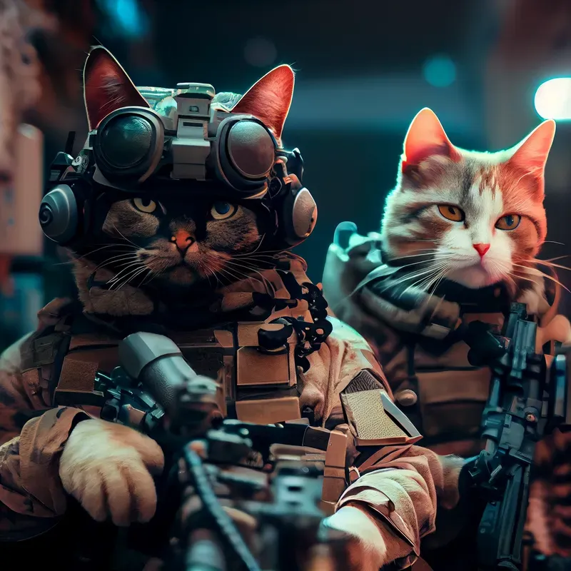 Epic Animal Special Ops Soldier Midjourney Prompt | PromptBase