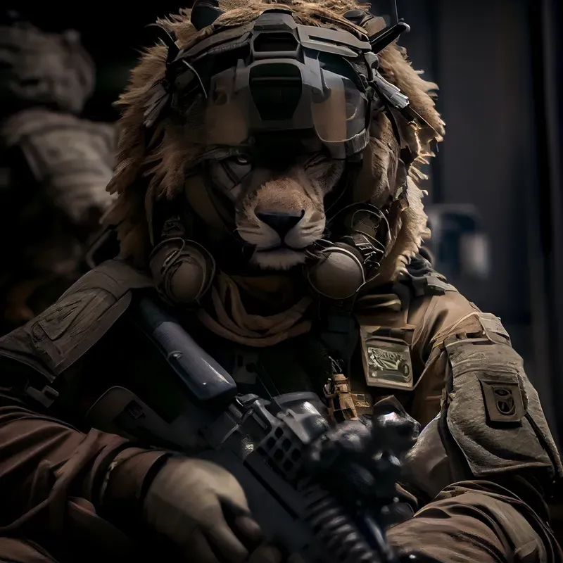 Epic Animal Special Ops Soldier Midjourney Prompt | PromptBase