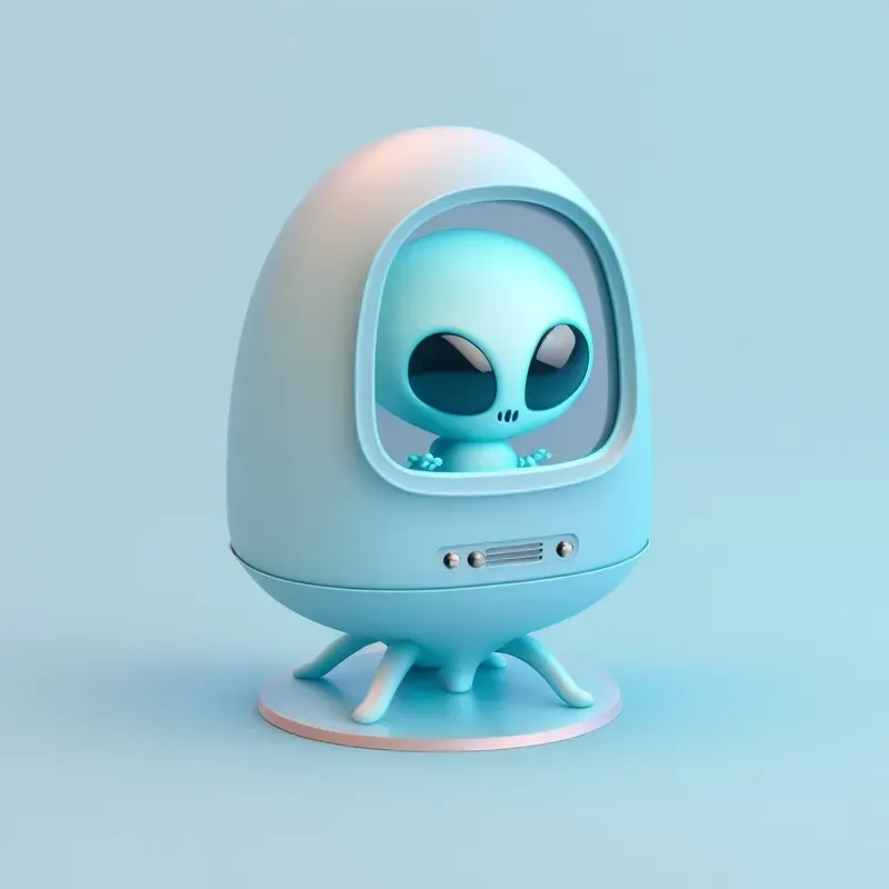 Cute Icons 3D Collections Midjourney Prompt | PromptBase