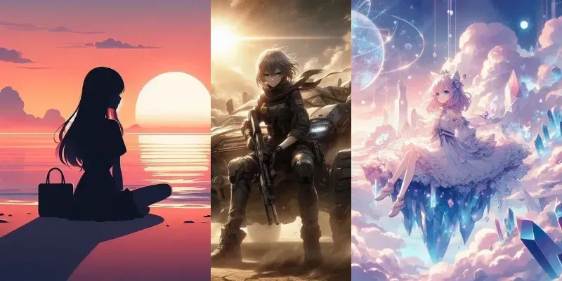 Chilling Anime Wallpapers DALL·E Prompt | PromptBase