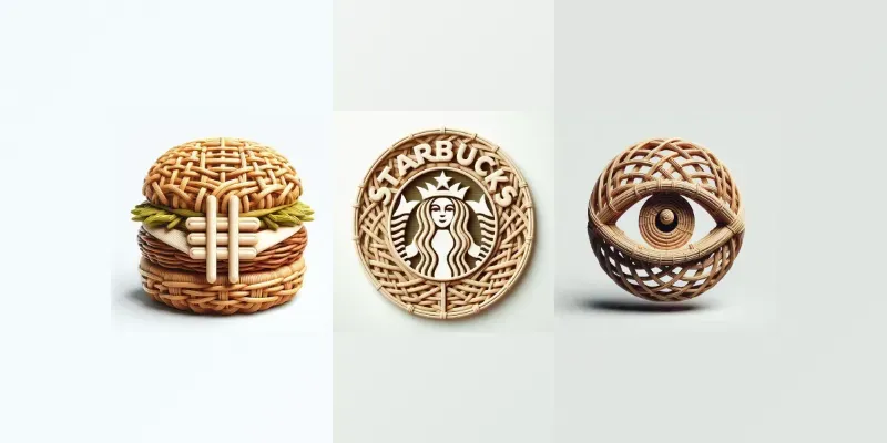 Wicker Logos DALL·E Prompt | PromptBase