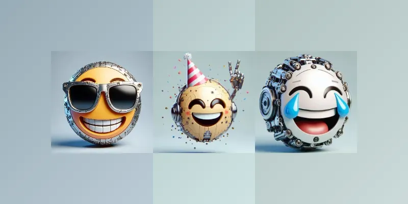 3D Digital Renders Of Face Emojis DALL·E Prompt | PromptBase