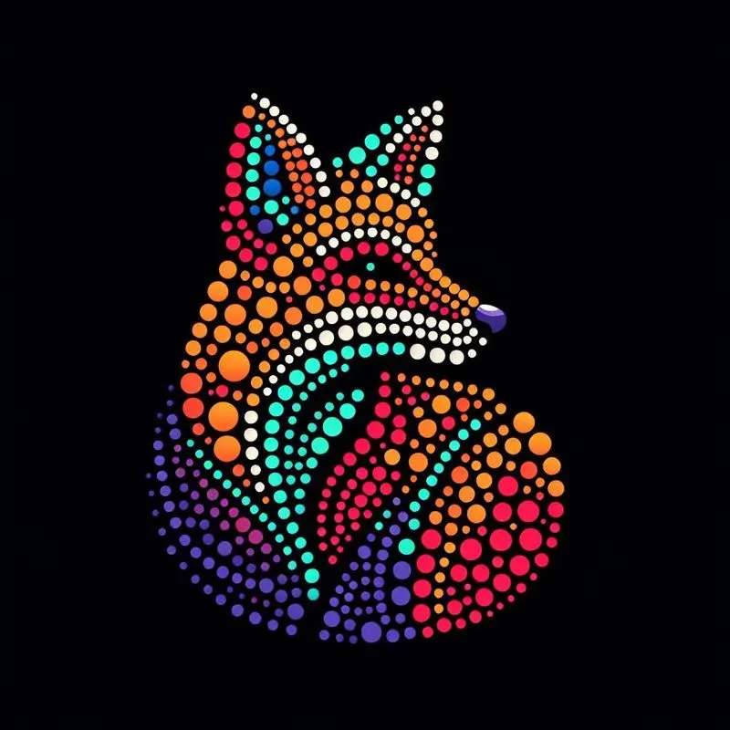 Vibrant Dot Logos DALL·E Prompt | PromptBase