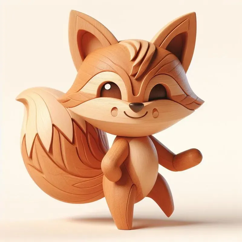 Charming Wooden Characters DALL·E Prompt | PromptBase