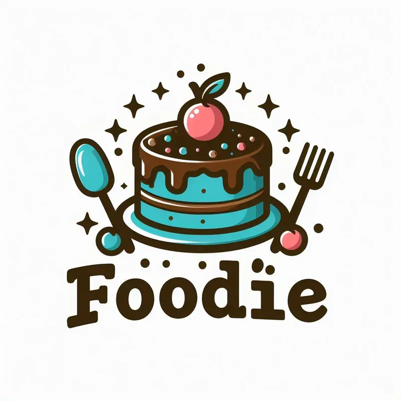 Foodie Logo Vector Art Kits DALL·E Prompt | PromptBase