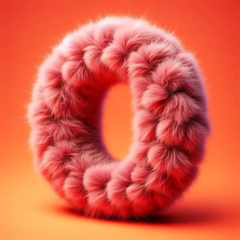 Fluffy Numbers And Letters DALL·E Prompt | PromptBase