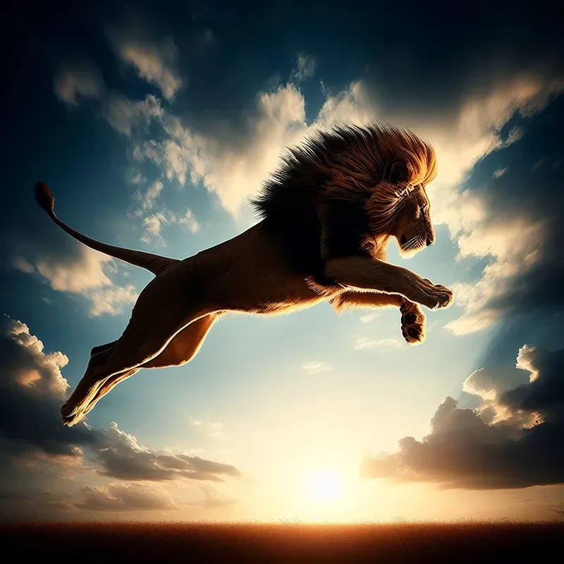 Jumping Animals Pictures DALL·E Prompt | PromptBase