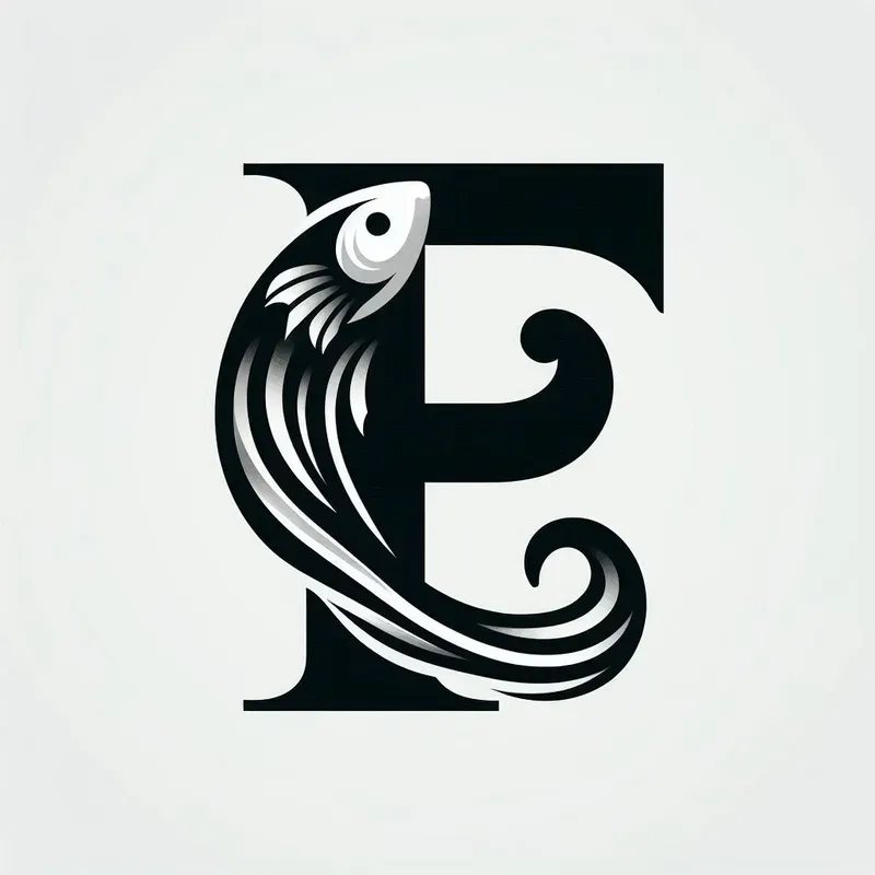 Magical Letter Icon Fusion Logos DALL·E Prompt | PromptBase