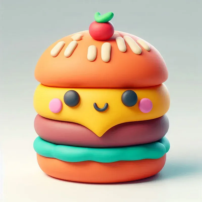 Cute Clay Plasticine 3D Icons DALL·E Prompt | PromptBase