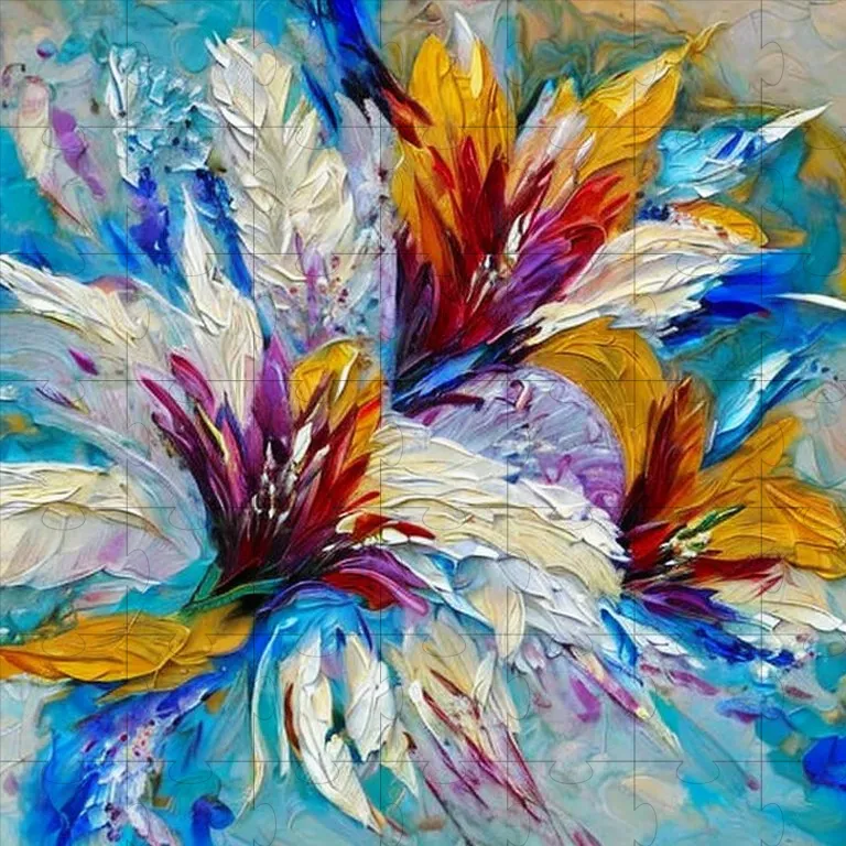 Floral Oil Paintings Stable Diffusion Prompt | PromptBase