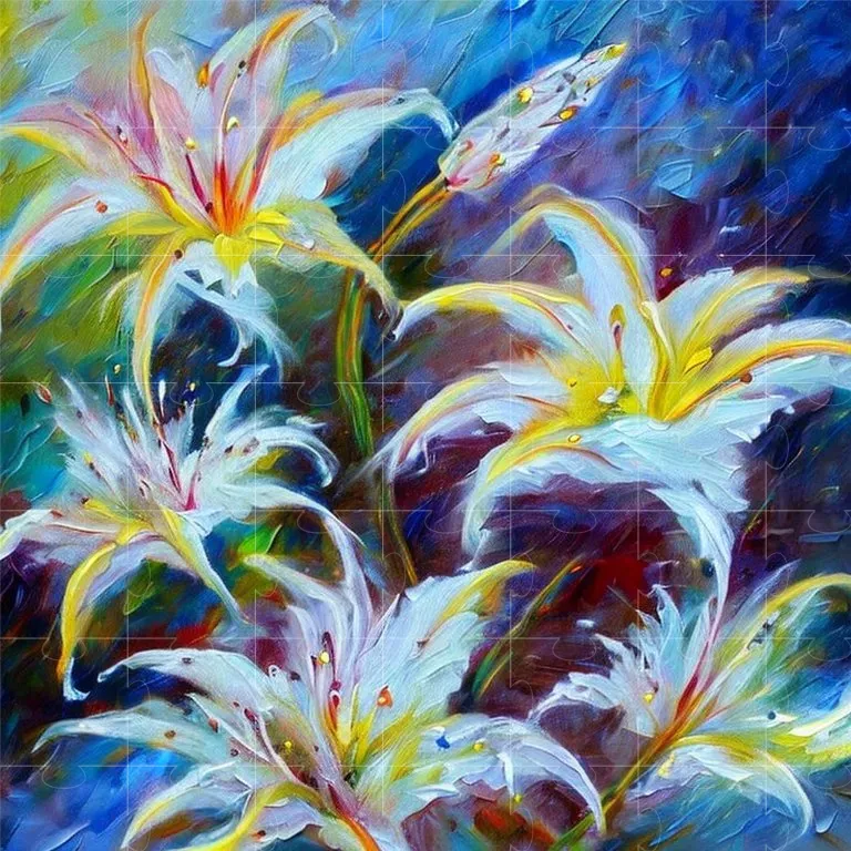 Floral Oil Paintings Stable Diffusion Prompt | PromptBase