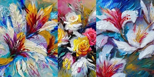 Handmade Oil Paintings Stable Diffusion Prompt | PromptBase