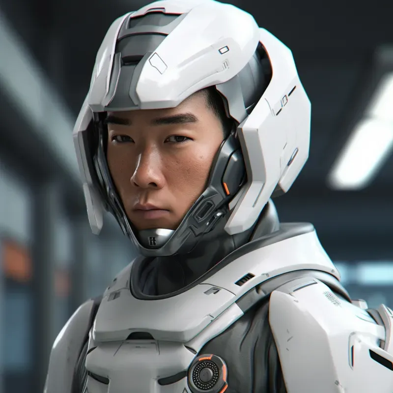 Futuristic Mecha Humans Midjourney Prompt | PromptBase