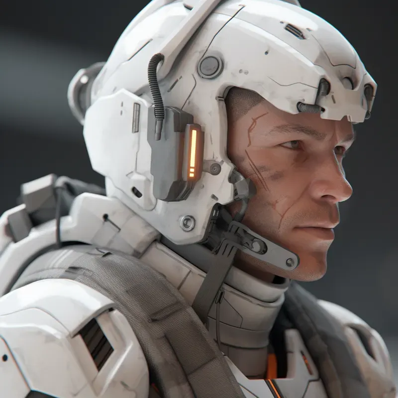 Futuristic Mecha Humans Midjourney Prompt | PromptBase