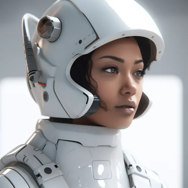 Futuristic Mecha Humans Midjourney Prompt | PromptBase