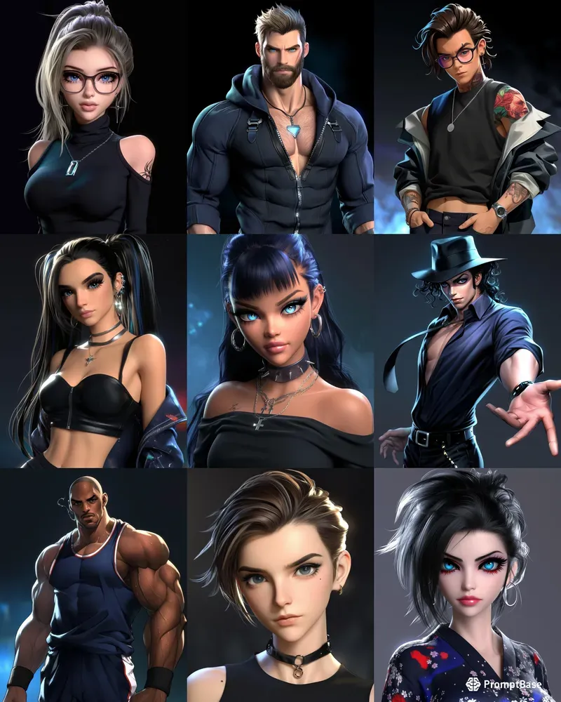 Hyper Realistic 3D Avatars Midjourney Prompt | PromptBase