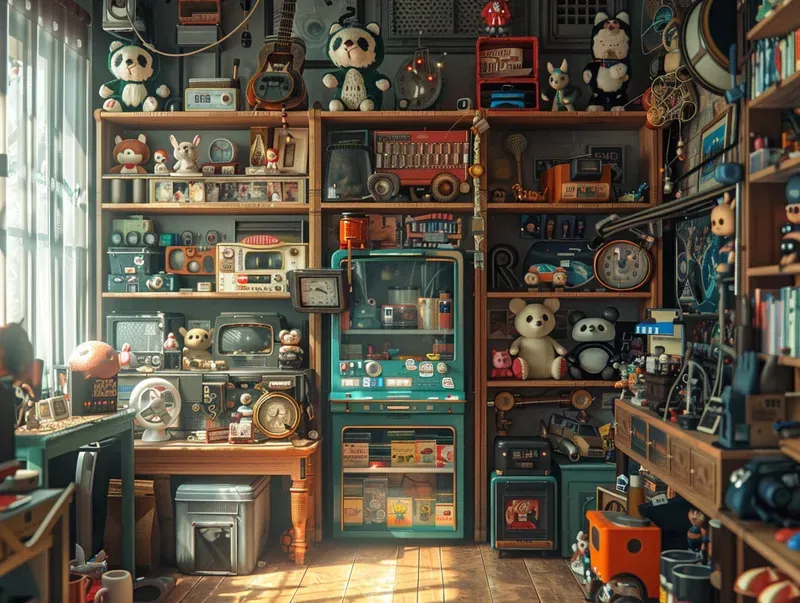 Game Backgrounds Find The Hidden Objects Midjourney Prompt | PromptBase