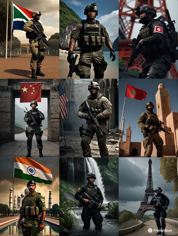 Special Forces Soldiers Portraits Leonardo Ai Prompt | PromptBase