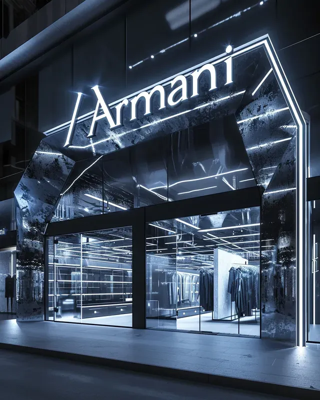 Futuristic Pop-up Store With Sign Midjourney Prompt | PromptBase