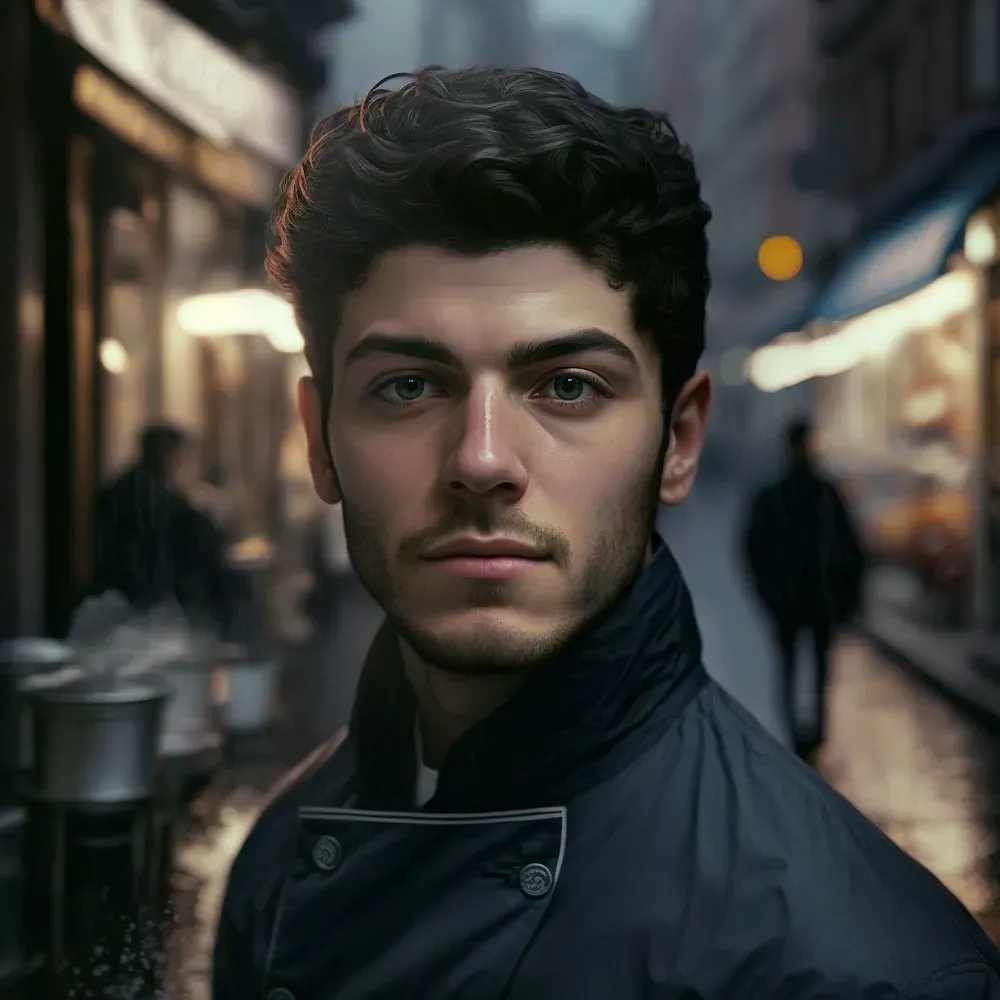 Realistic Male Portraits Midjourney Prompt | PromptBase