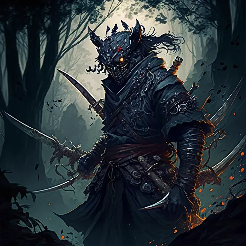 Ninja Profile Pictures Midjourney Prompt | PromptBase