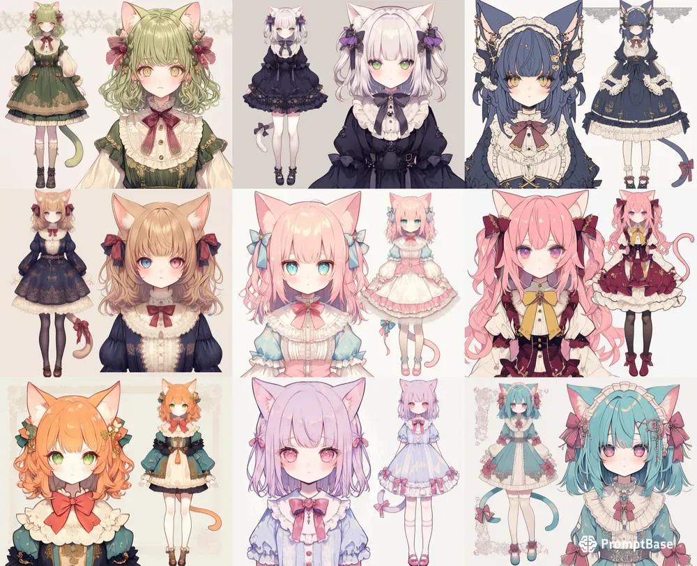 Ready-to-use Half-body Vtuber Models Midjourney Prompt | PromptBase