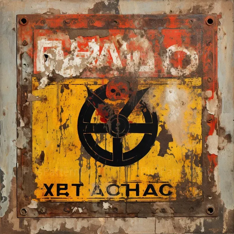 Poster Artwork Distressed Sign Style Midjourney Prompt | PromptBase