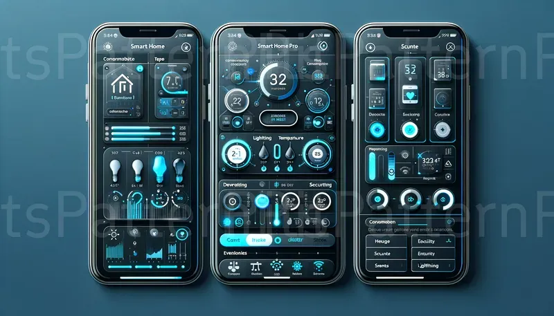 Modern Mobile App Gui Design DALL·E Prompt | PromptBase
