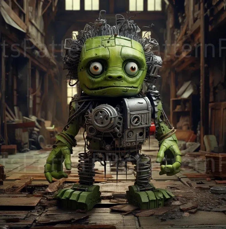 Photorealistic Scary Mechanic Dolls Midjourney Prompt | PromptBase