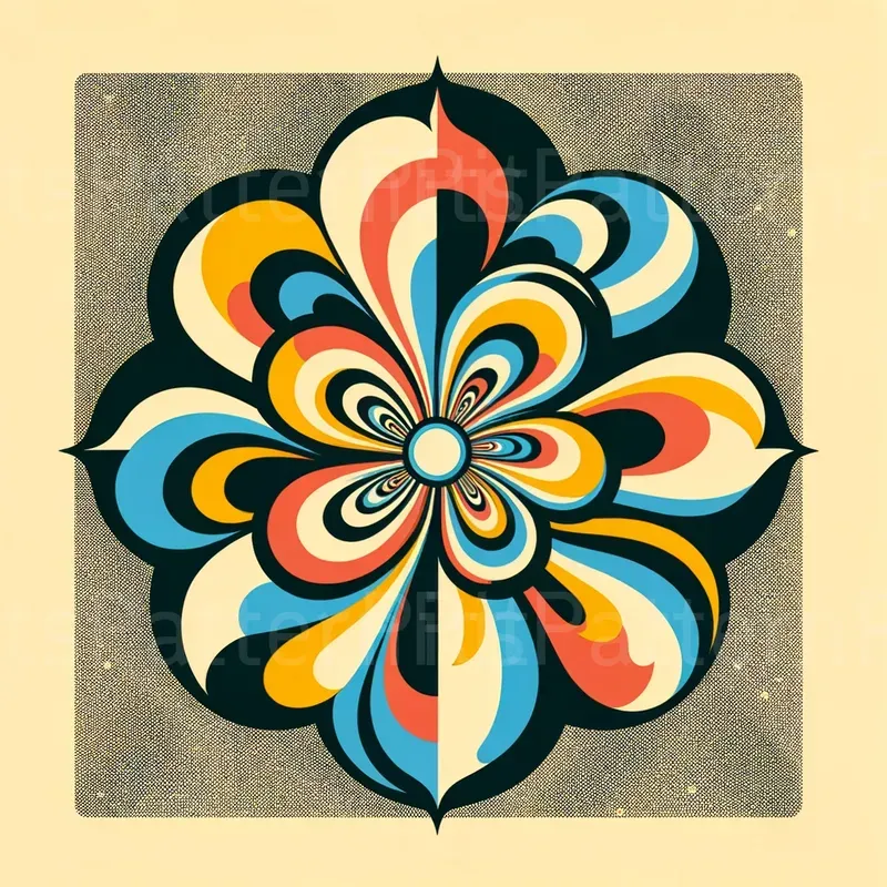 60s Pop Art Design Illustrations DALL·E Prompt | PromptBase