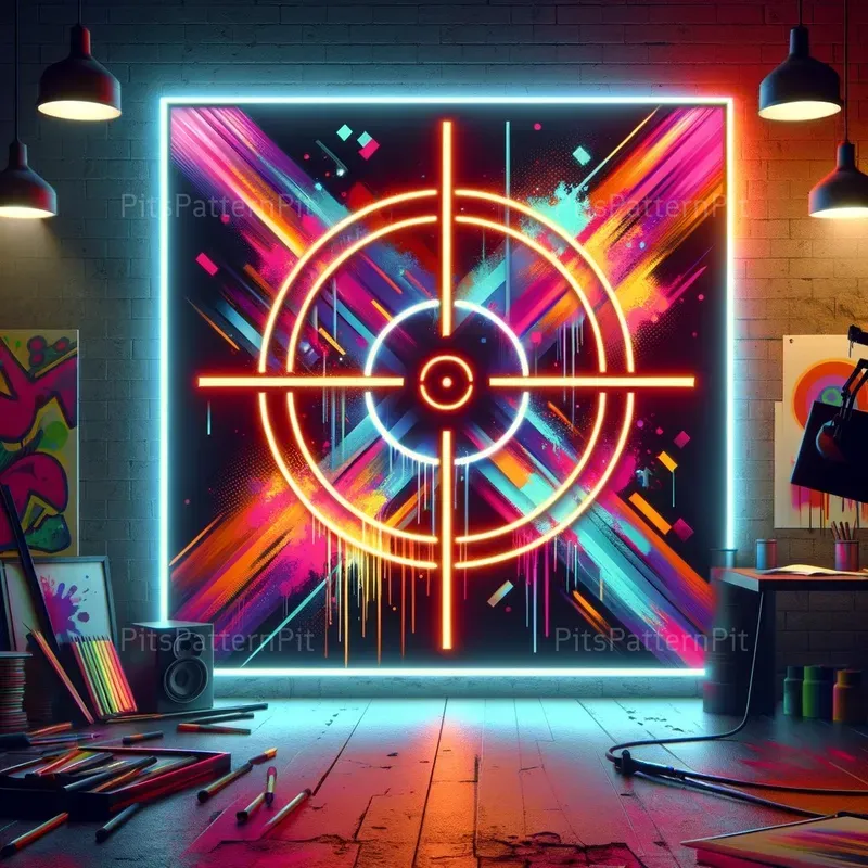 Neon Art Vibrant Edgy Custom Designs DALL·E Prompt | PromptBase