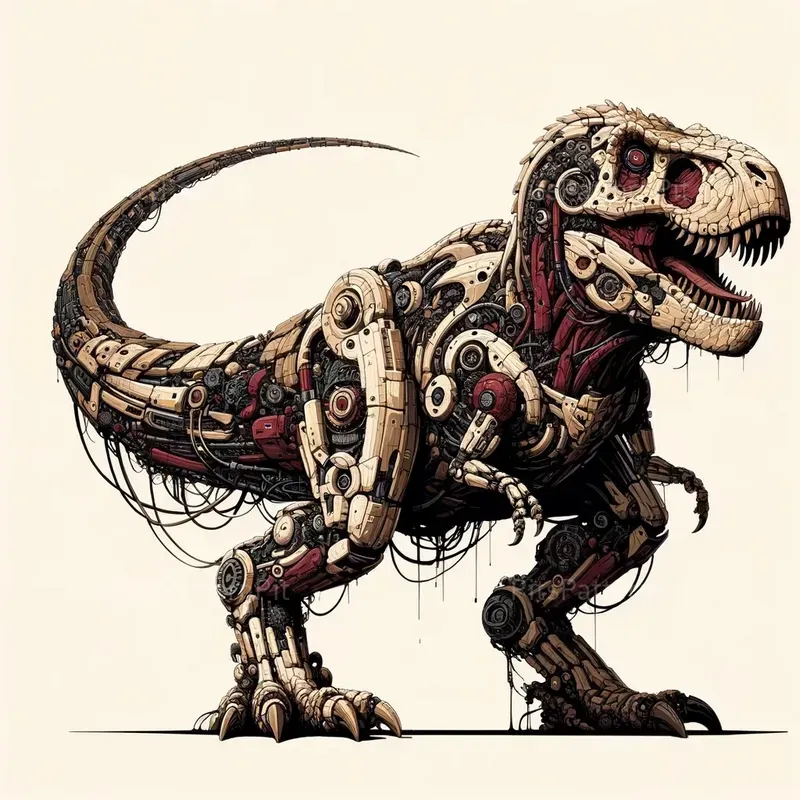 Tech Animals Futuristic Charm Poster DALL·E Prompt | PromptBase