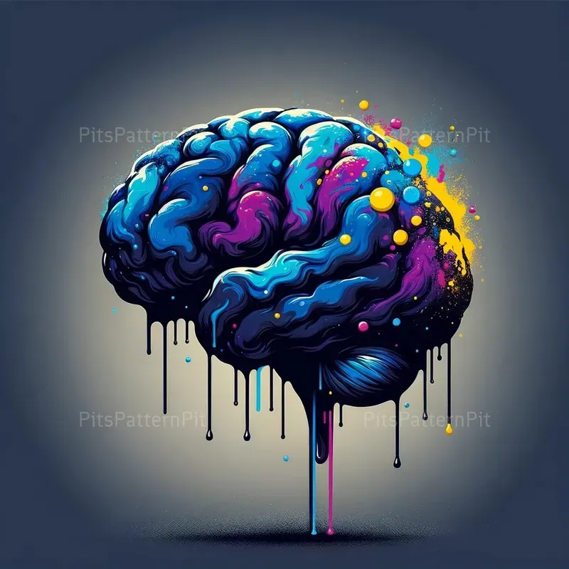 Color Drip Magic Neo-pop Art Poster DALL·E Prompt | PromptBase