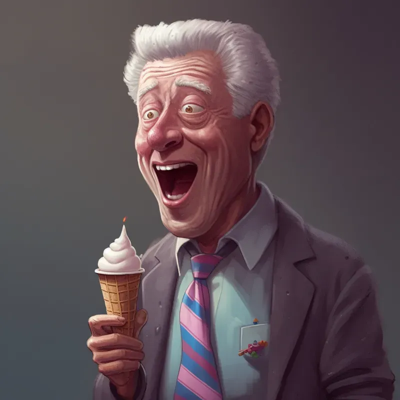 Funny Celebrity 2D Cartoons Caricatures Midjourney Prompt | PromptBase