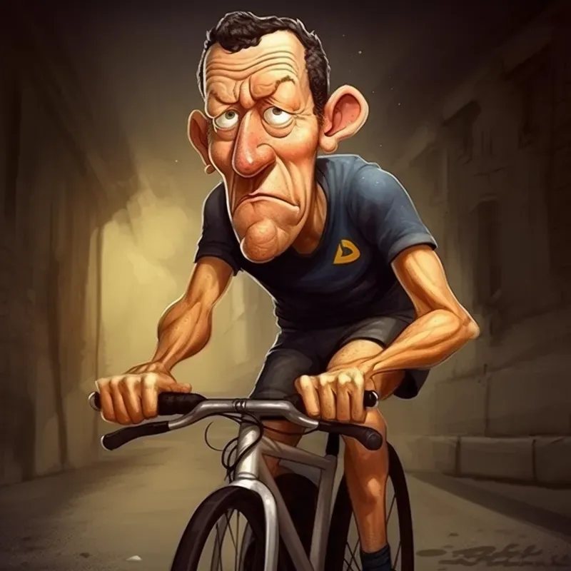 Funny Celebrity 2D Cartoons Caricatures Midjourney Prompt | PromptBase