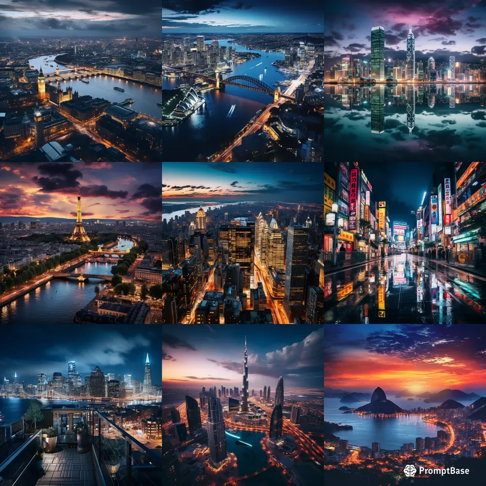 Perfect City Shots Midjourney Prompt | PromptBase
