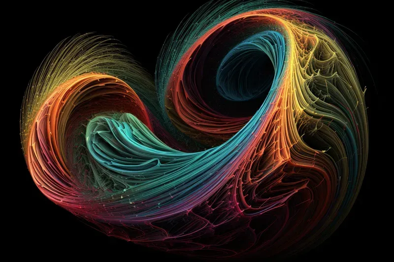 Art With Math Using The Lorenz Attractors Midjourney Prompt | PromptBase