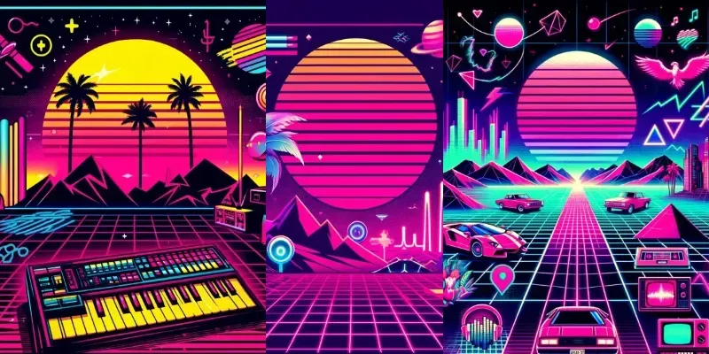 Synthwave Poster Art Generator App | PromptBase