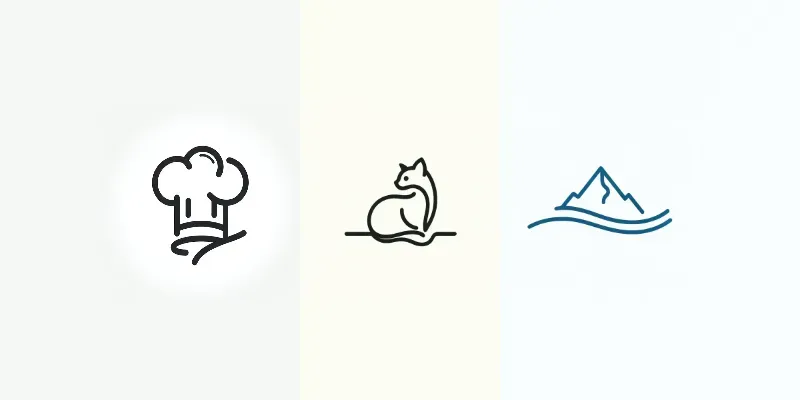 Single-line Logos DALL·E Prompt | PromptBase